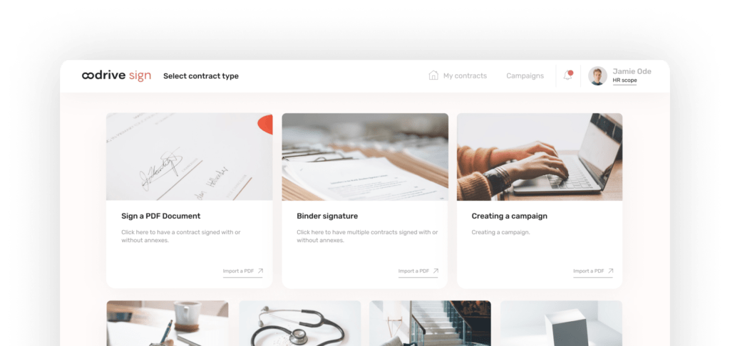 How to create an electronic signature? - oodrive Sign