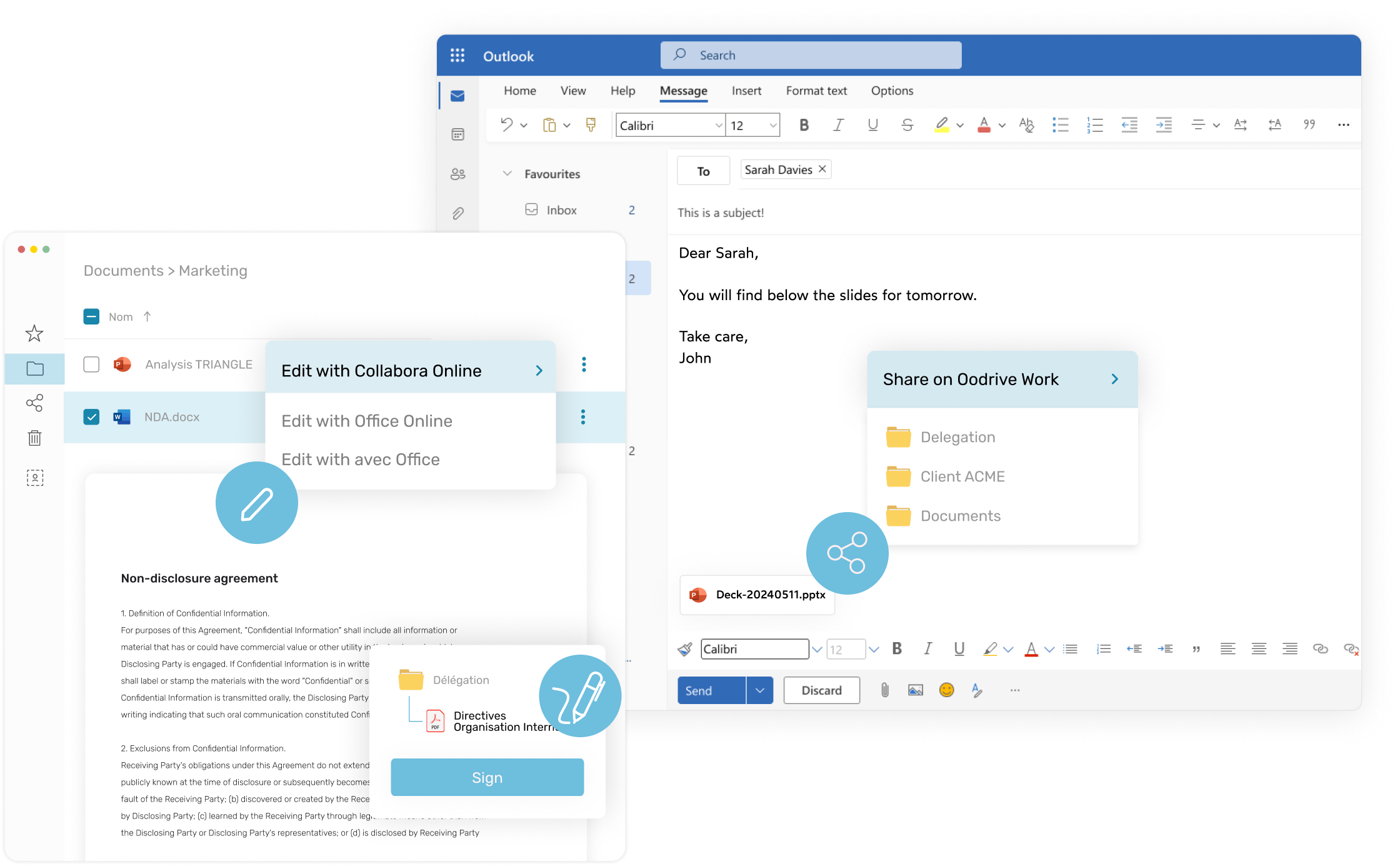 Files Share - Secure content sharing - oodrive Work