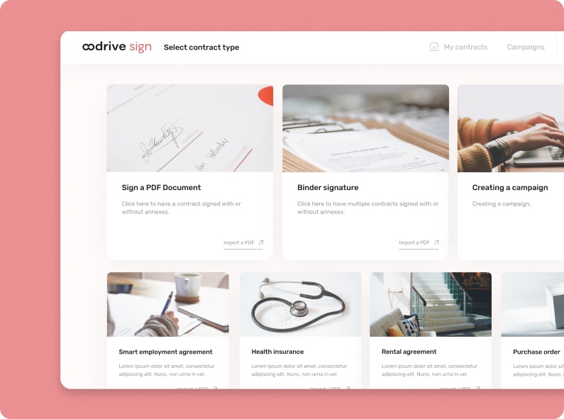 Electronic signature - Solution to sign online - oodrive Sign